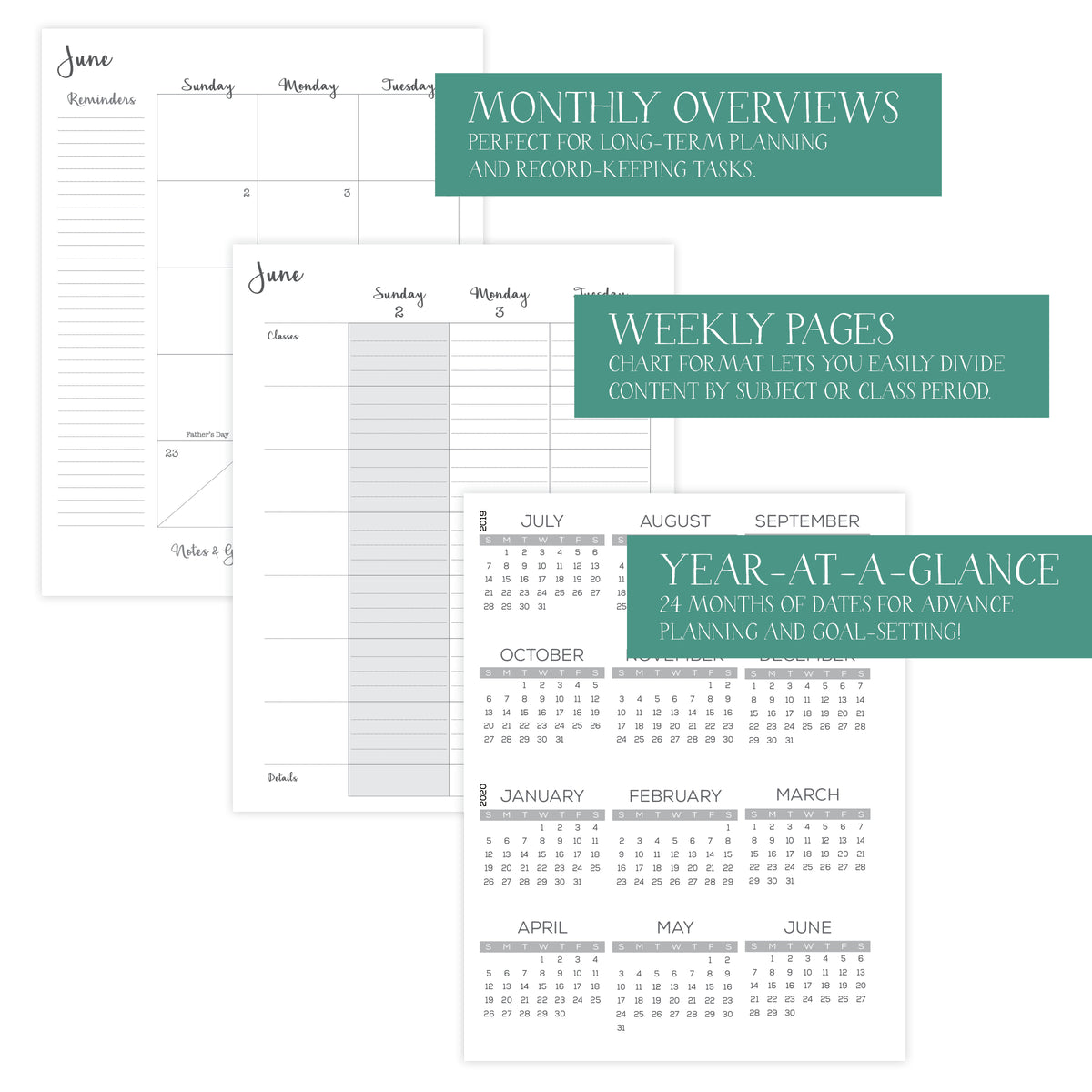 Teacher Planner – Practical Paper Company