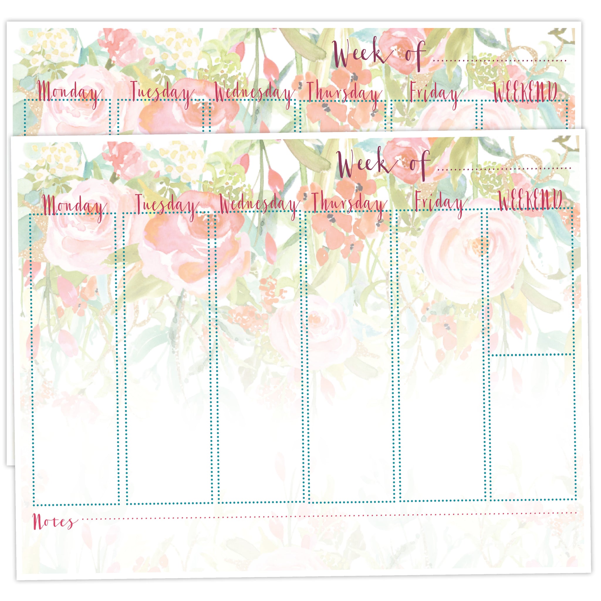 Weekly Planner Desk Pad – Practical Paper Company