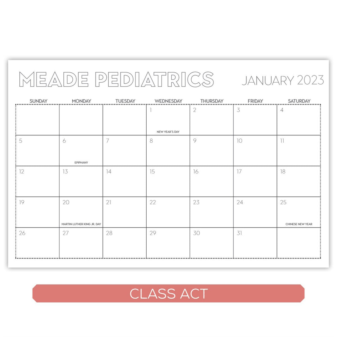Desk Calendars – Practical Paper Company
