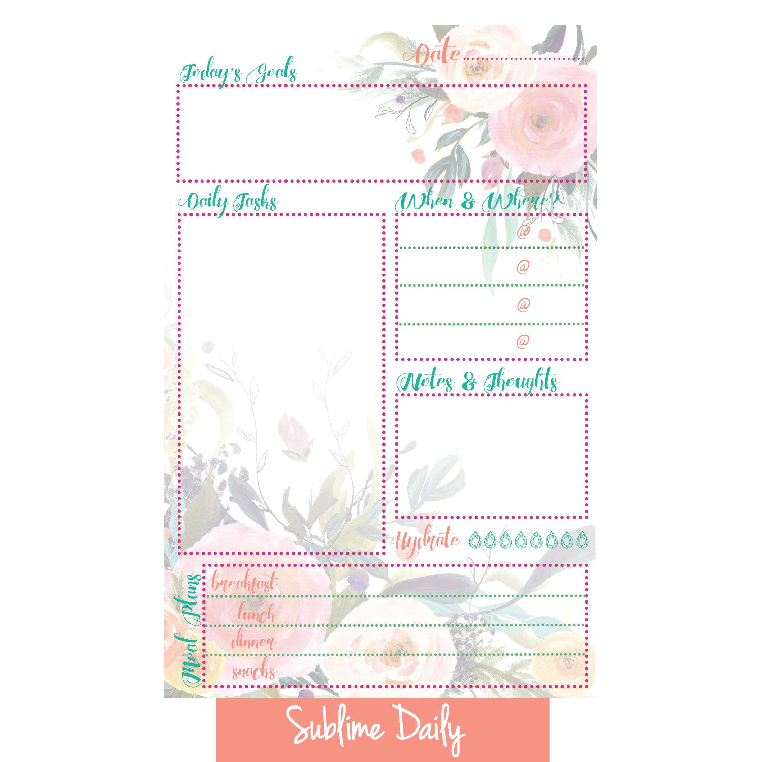 Daily Planner Desk Pad – Practical Paper Company